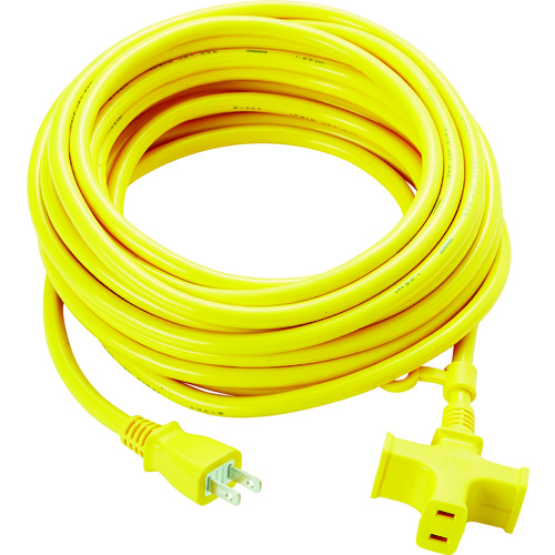 TKC15-103PSY TRUSCO 3個口ソフトタイプ延長コード イエロー トラスコ中山株式会社の通販なら電設資材の電材ネット
