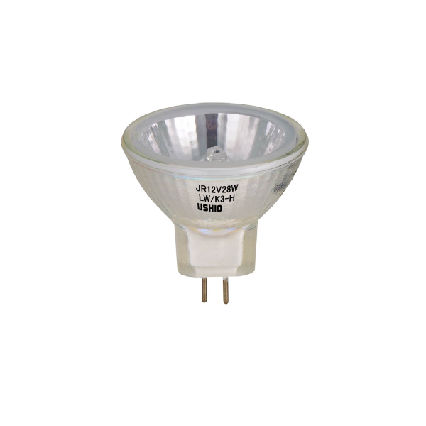 JR12V28WLW/K3-H ハロゲンランプ ミラー付きタイプ スーパーライン JR 12V 28W 35φ GZ4 広角 ウシオ ...