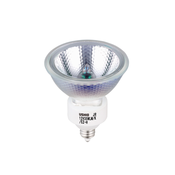JR12V35WLM/K/EZ-H ハロゲンランプ ミラー付きタイプ スーパーライン JR 12V 35W 50φ EZ10 中角 ウシオライティング株式会社の通販なら電設資材の電材ネット