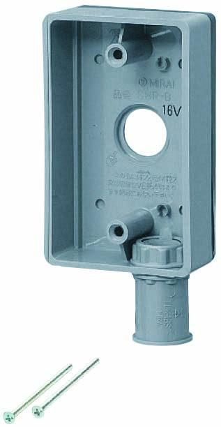 SBR-B14V 外カベ継枠 コネクタ付 未来工業株式会社の通販なら電設資材の電材ネット