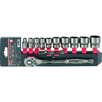 TSW3-12S TRUSCO ソケットレンチセット 12角タイプ 差込角9.5 12S トラスコ中山株式会社の通販なら電設資材の電材ネット