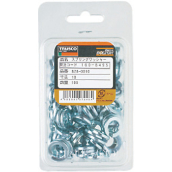 B28-0006 TRUSCO スプリングワッシャー ユニクロ M6 350個入 トラスコ中山株式会社の通販なら電設資材の電材ネット